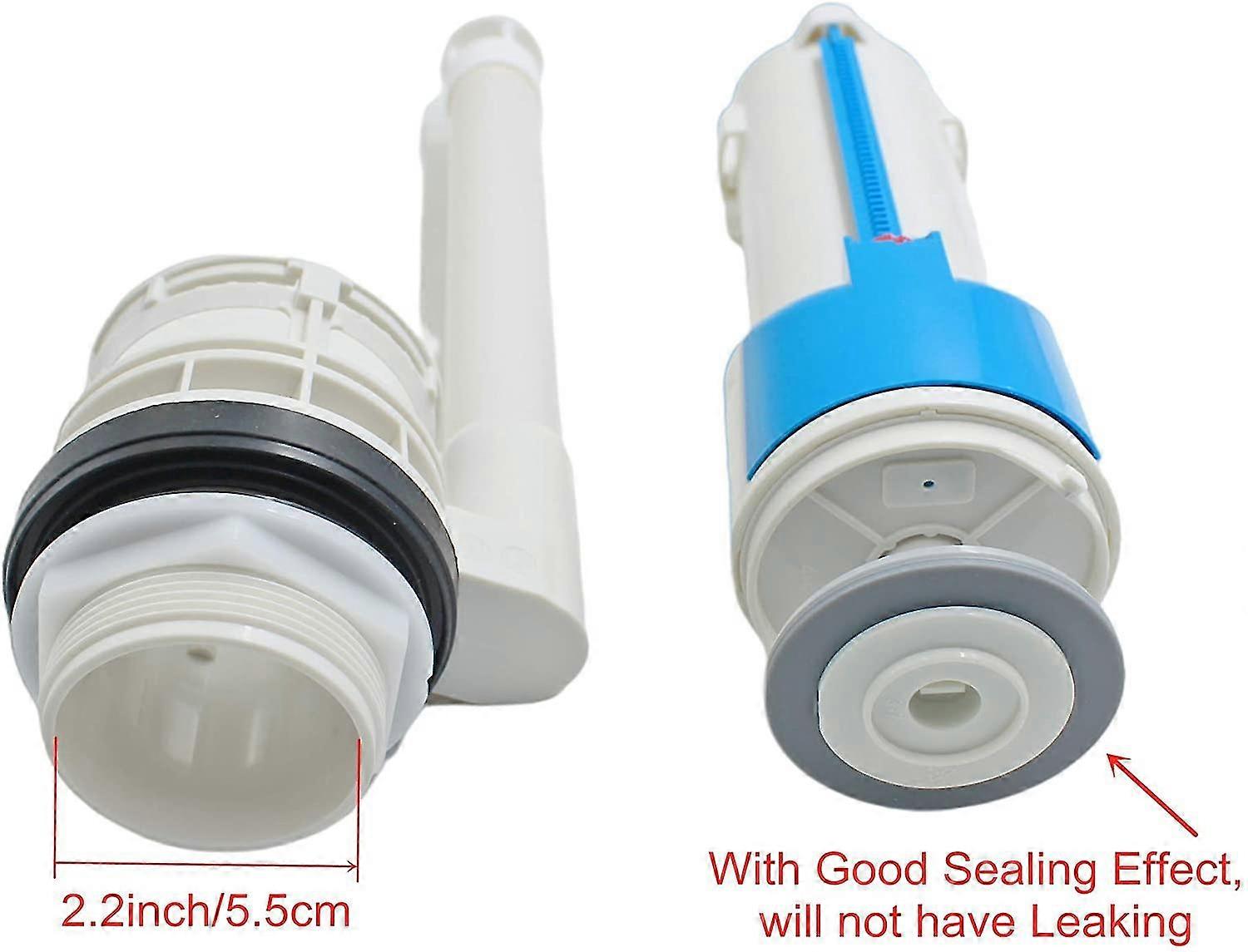 Toilet Flush Valve 2inch Dual Flush Valve Replacement Kit | Fruugo UK