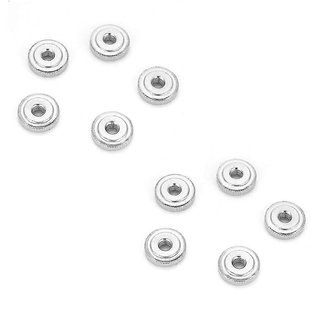 10pcs Knurled Nut, Round Knurled Nuts, Gb807 M8 Carbon Steel Handle Nut ...