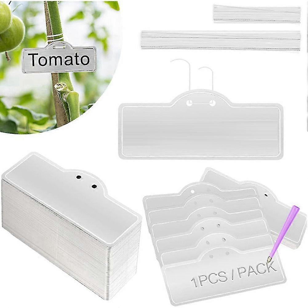 100 Pack Metal Plant Labels,aluminum Plant Tags,waterproof Plant Labels ...