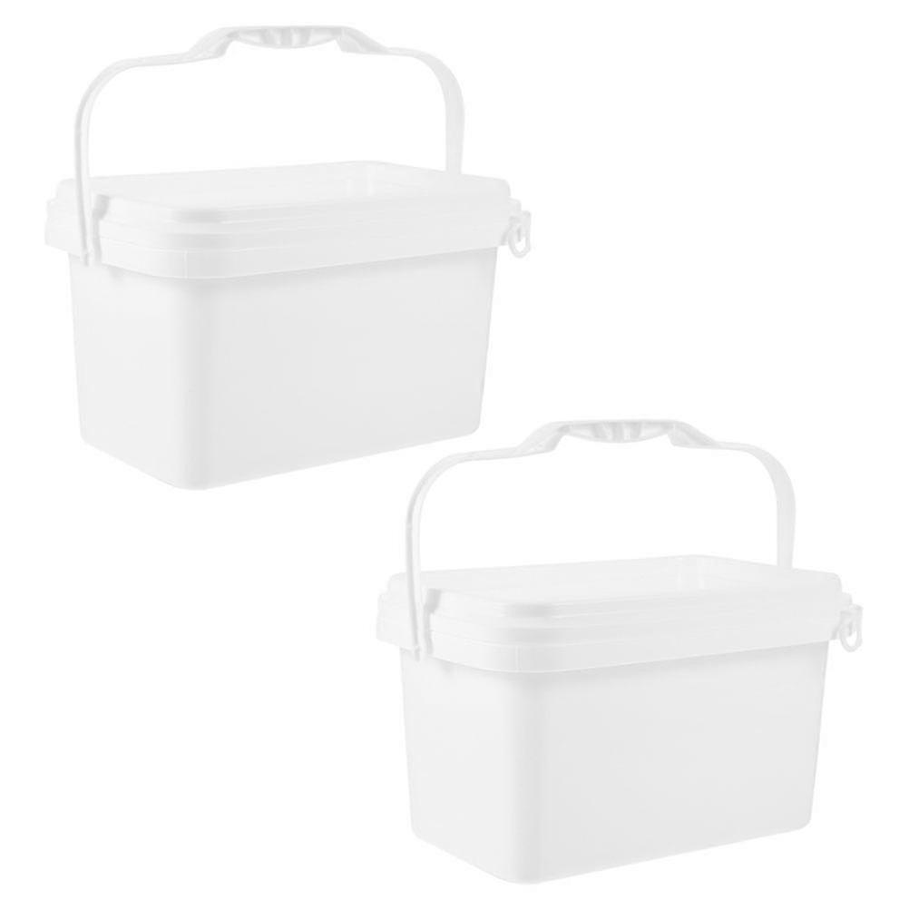 2pcs Painting Bucket Paint Can Paint Storage Bucket Oil Paint Bucket ...