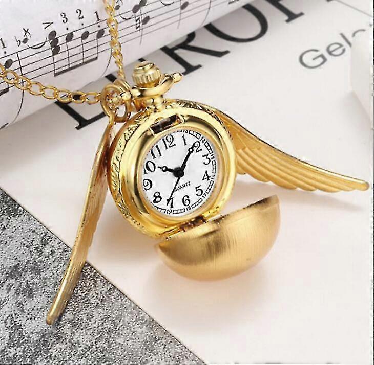 Golden Wings Snitch Action Toys Watch Quartz Watch Necklace Quidditch ...