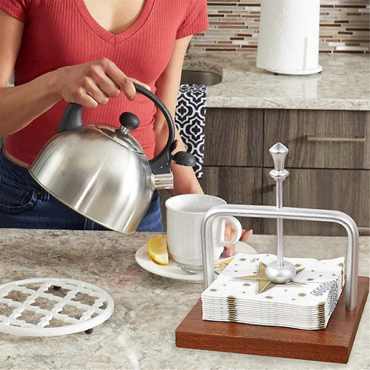 Napkin Holder Rack Tabletop Tissue Holder Tabletop Napkin Stand Napkin ...