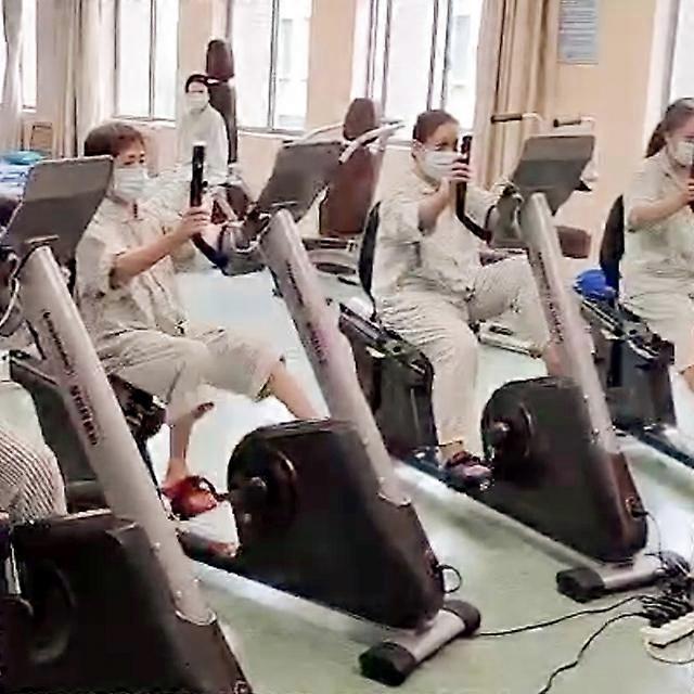 physical therapy stroke rehabilitation exercise air bike Wheelchair Fit ...