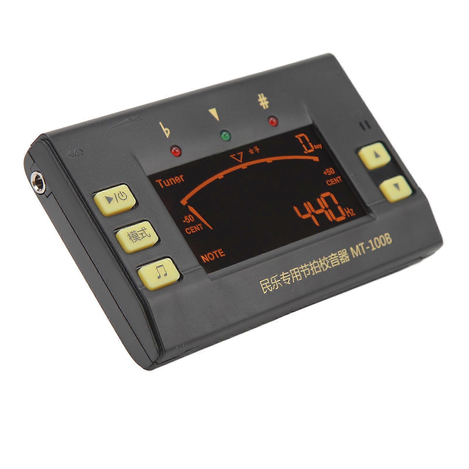 MT 100B 3 In1 Metronome Tuner Black Tuner Tone Generator Black ...