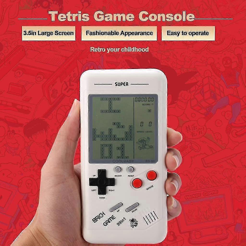 Piao Rs-99 Classic Game Console Tetris Game Block Game Puzzle Games ...