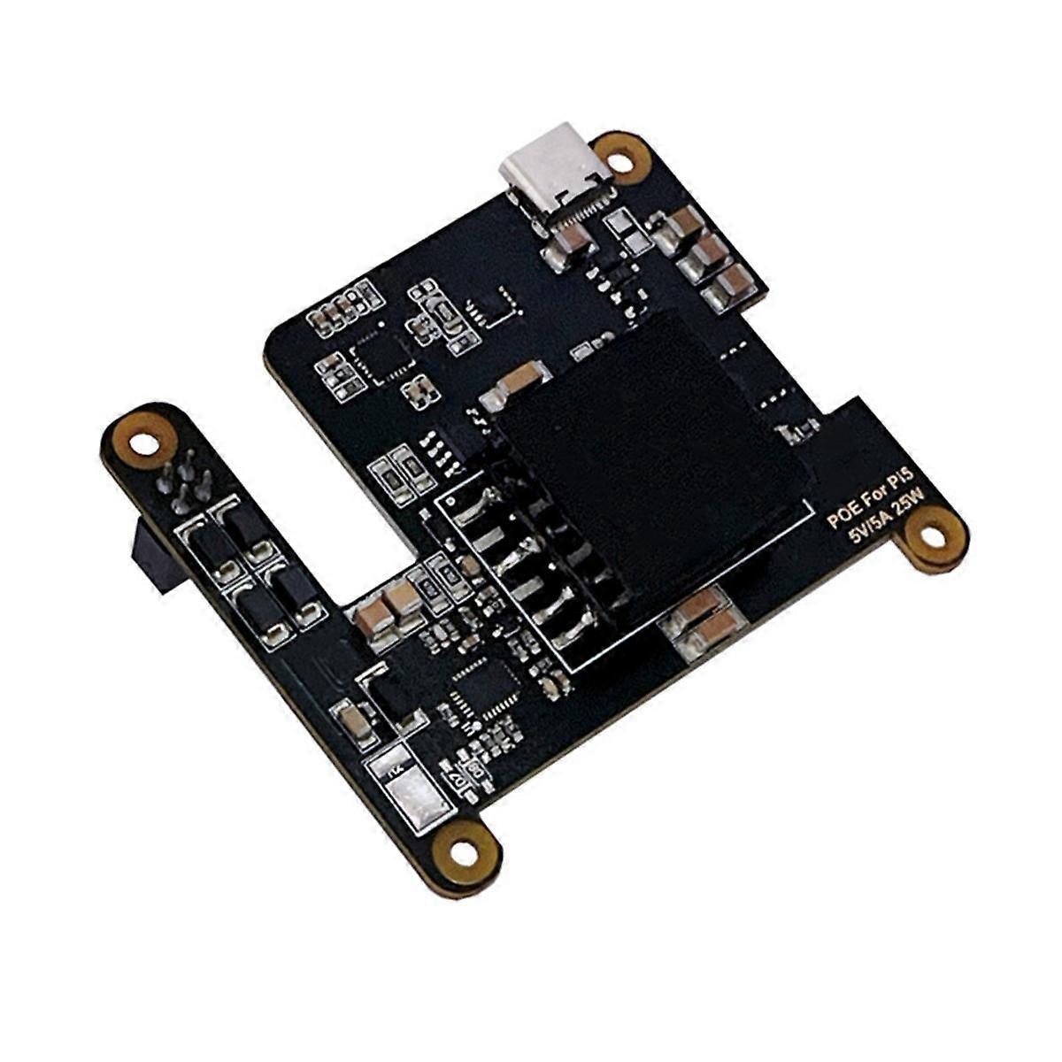 For 5 POE with PD Trigger Activation Type C PCIe-M.2-NVMe-SSD Power Ethernet 802.3af/At with ...