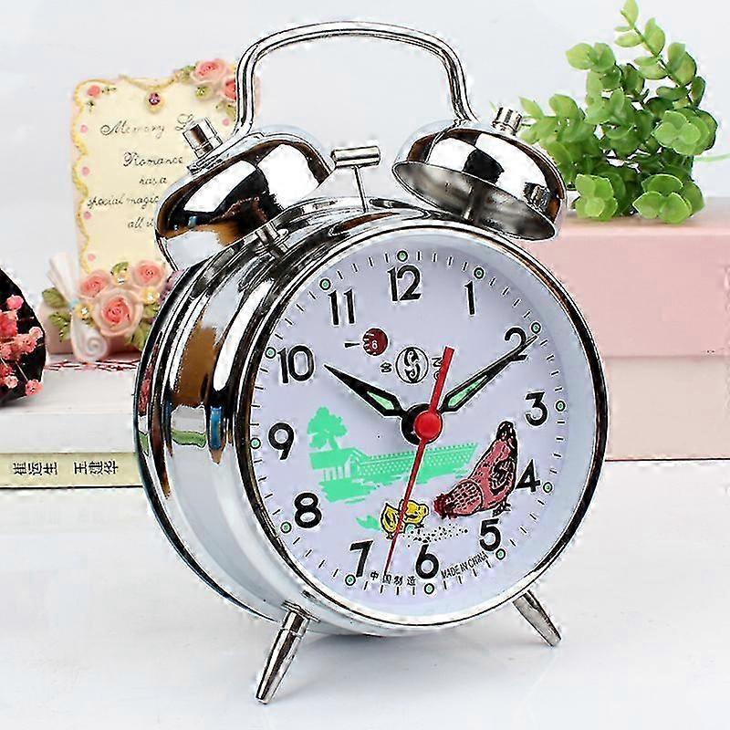 Vintage Animated Pecking Chicken Hen Alarm Clock, Classic Mechanical ...