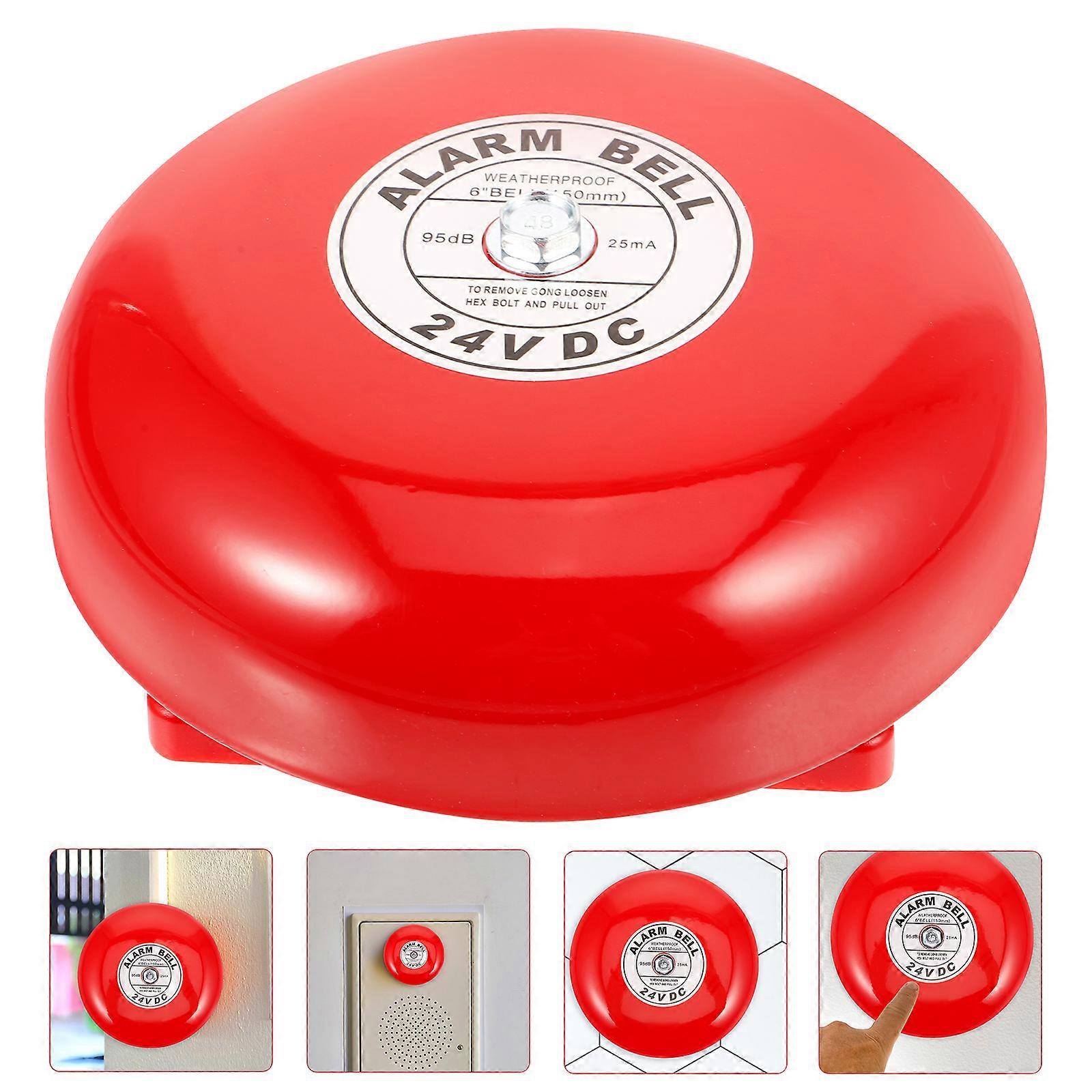 Fire Bell 24V Electric Fire Alarm Internal Strike Electric Alarm Bell ...