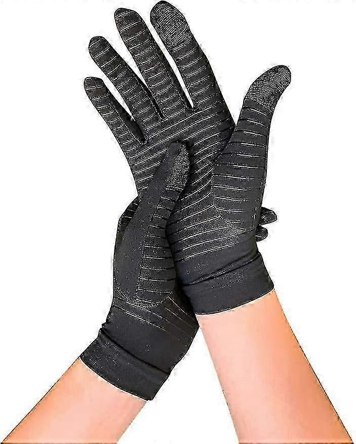 Compression Gloves With Fingers Copper Gloves For Arthritis Pain Relief ...