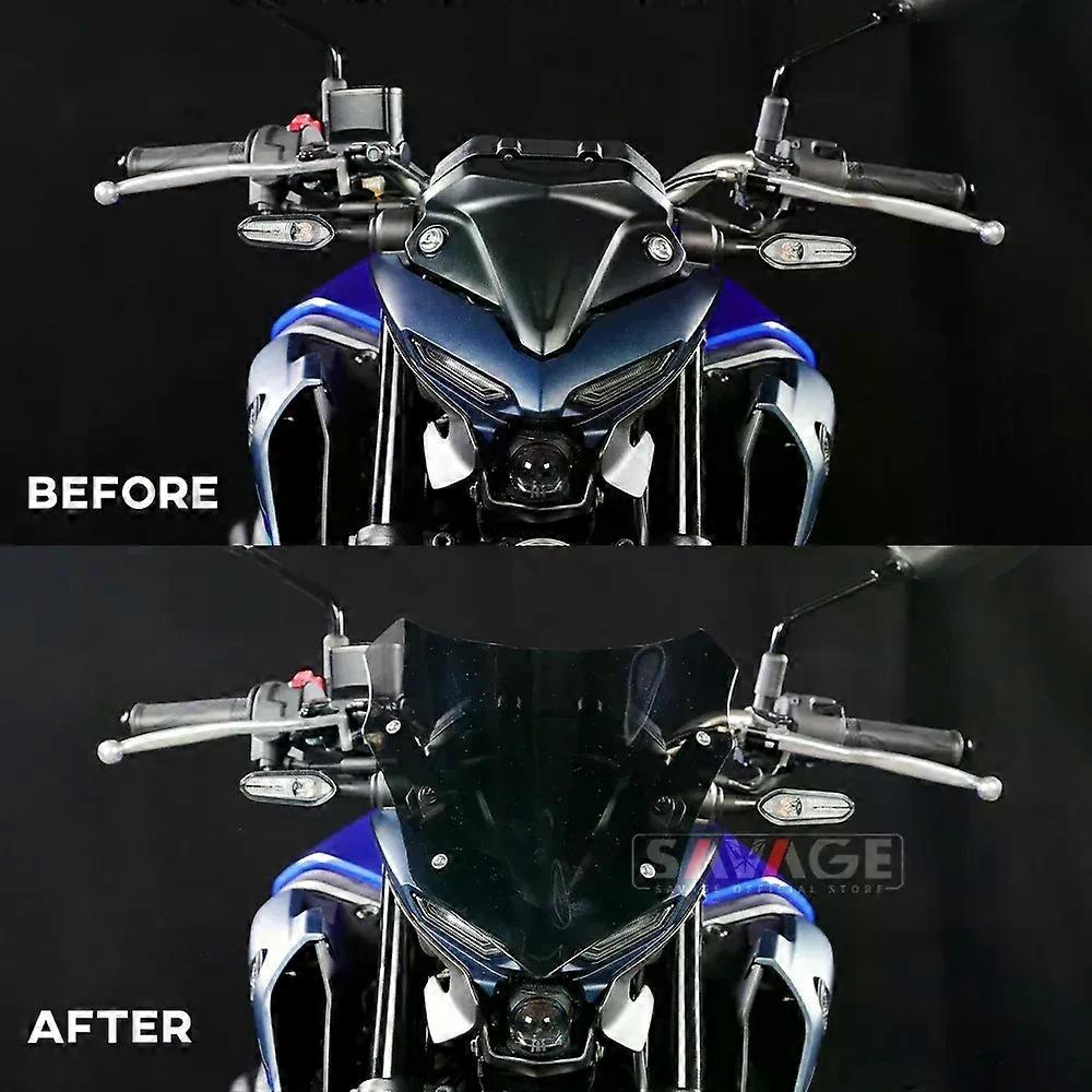 Applies to For YAMAHA MT25 MT03 2024 Windshield Windscreen MT-25 MT-03 ...