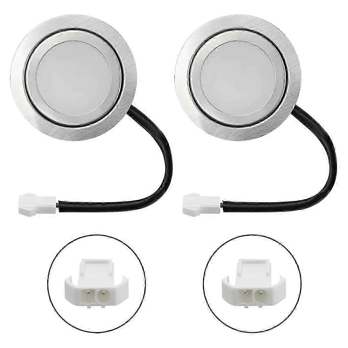 Applies to 12V DC 2W Range Hood Lights with EL Socket, 2Pack Hole ...