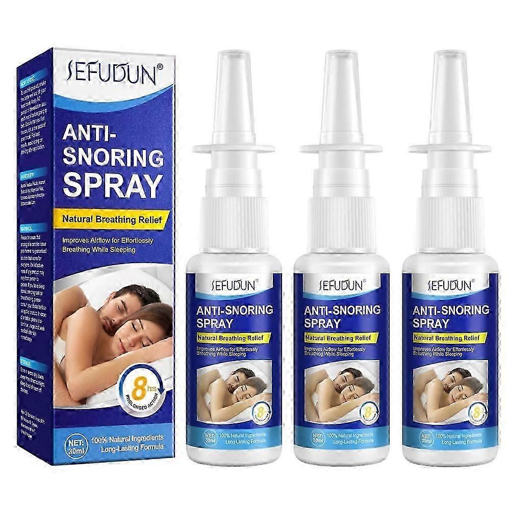 Anti-Snoring Nasal Spray, Natural Solution for Snore Relief | Fruugo UK