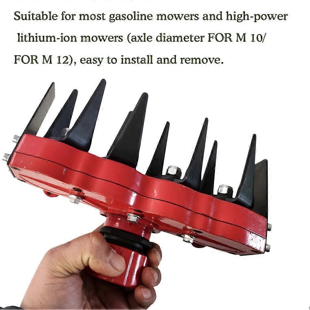 Weeding Head Grass Remover Tool Attachment 2 in 1 Weeding Wheels Weeder ...