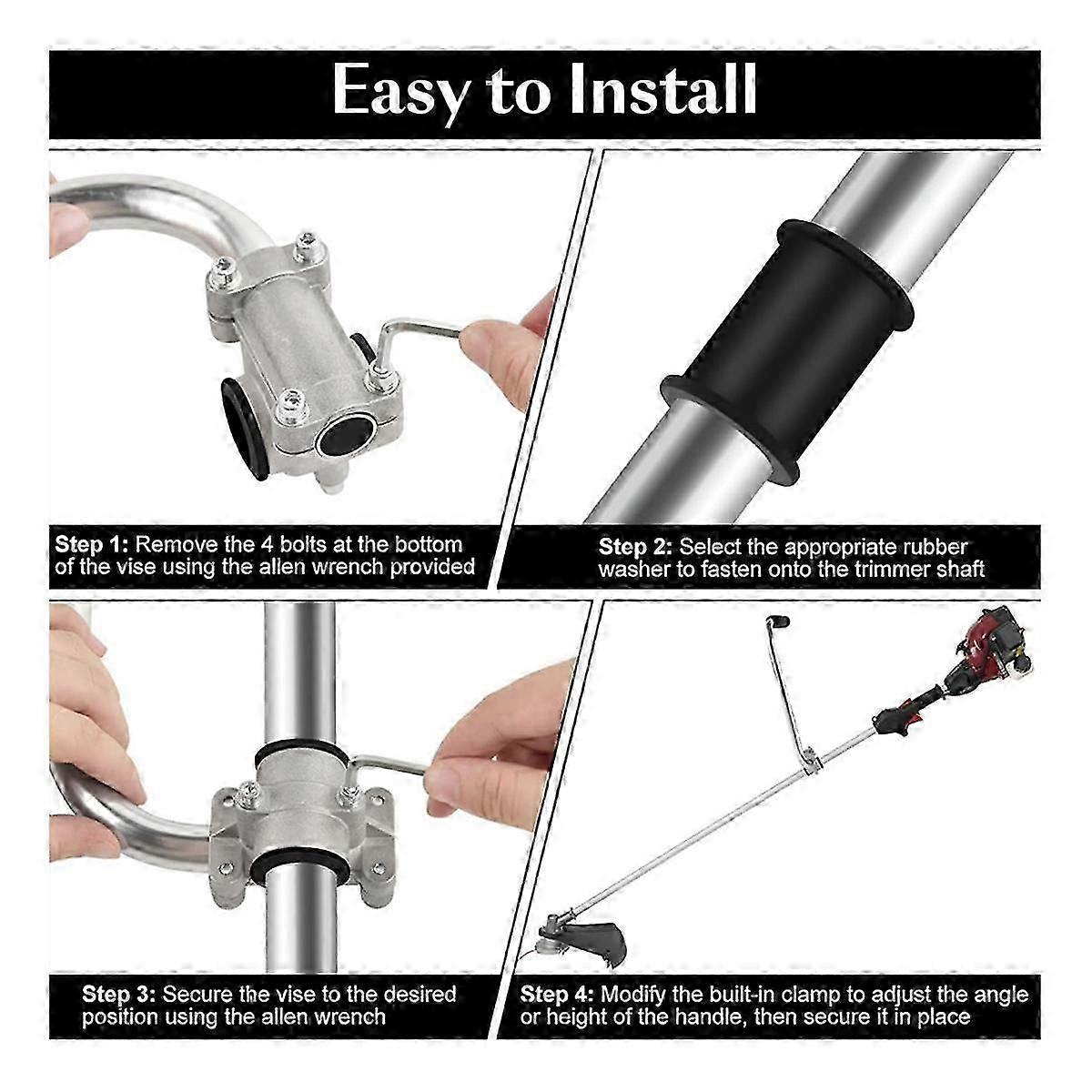 Trimmer Grip with Trimmer Shoulder Harness String Trimmer Handle Lawn ...