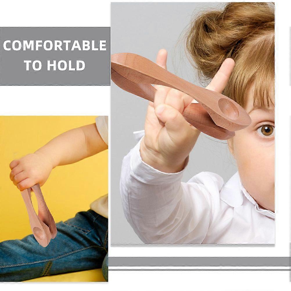 2pcs Musical Instrument Spoons Funny Music Instrument Education Spoon ...