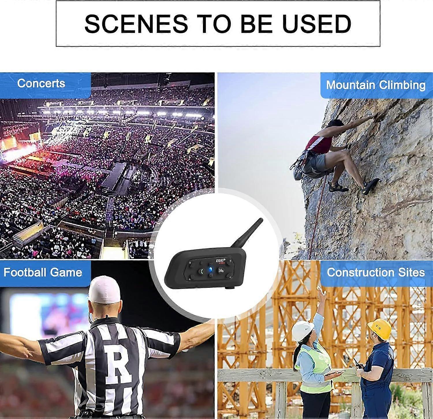 2025 Latest Model V6C Professional Football Referee Bluetooth Intercom ...