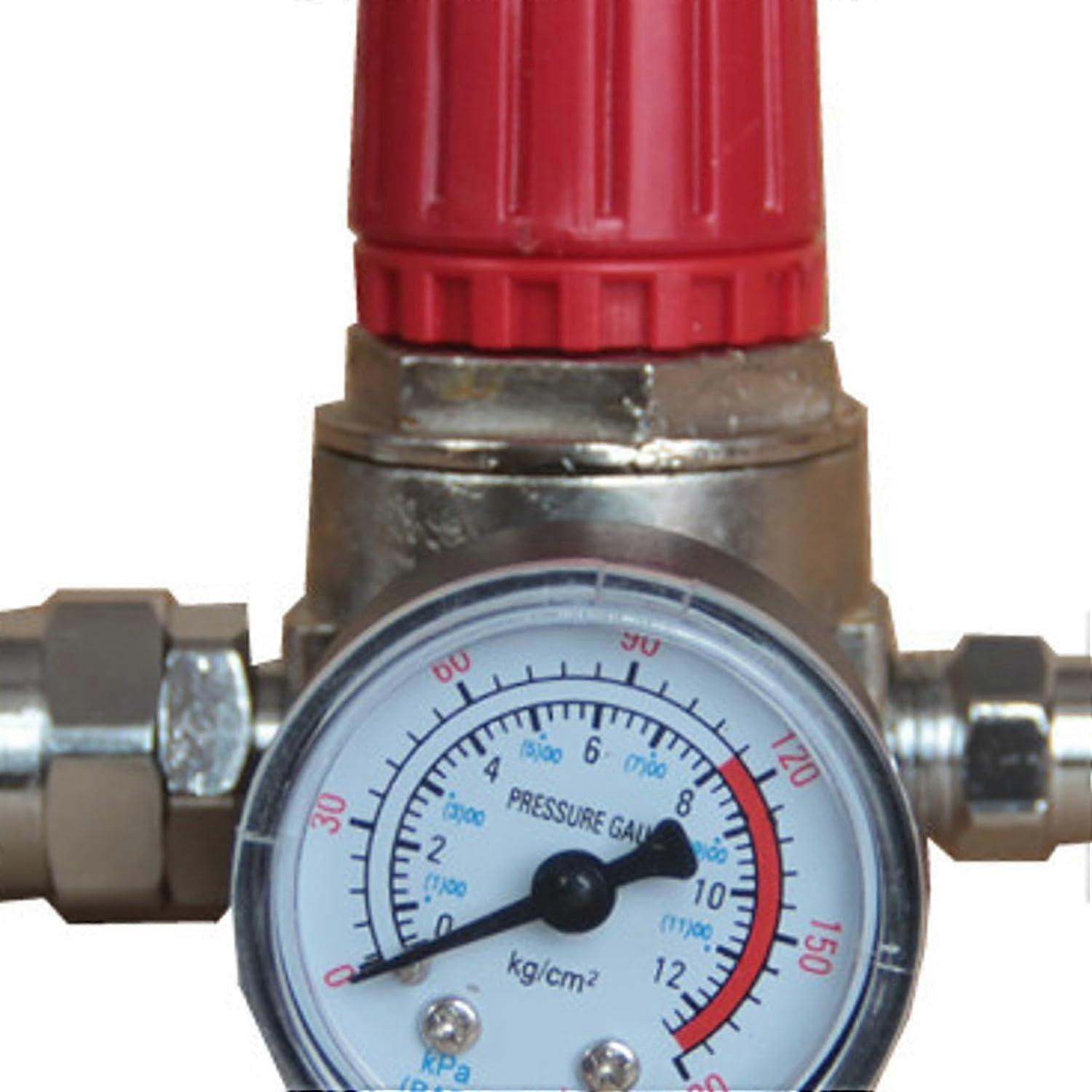 Air Compressor Pressure Regulator With Indicator Gauge, Easy-Install ...