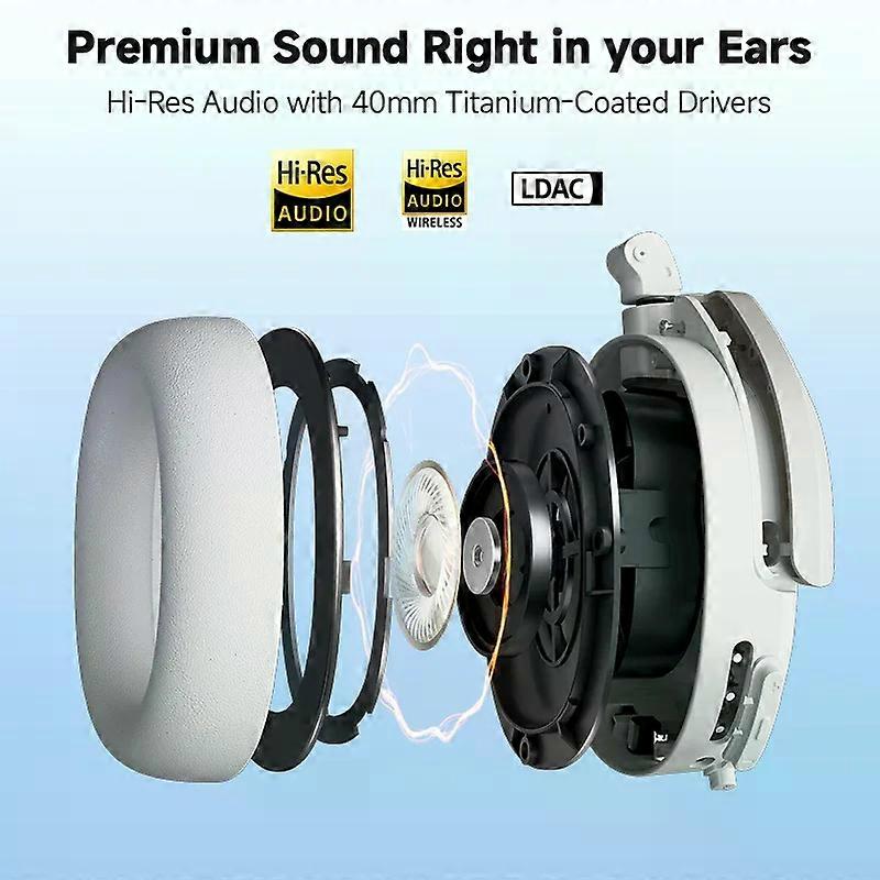 Edifier W830NB Wireless Headphones Bluetooth 5.4 Active Noise ...