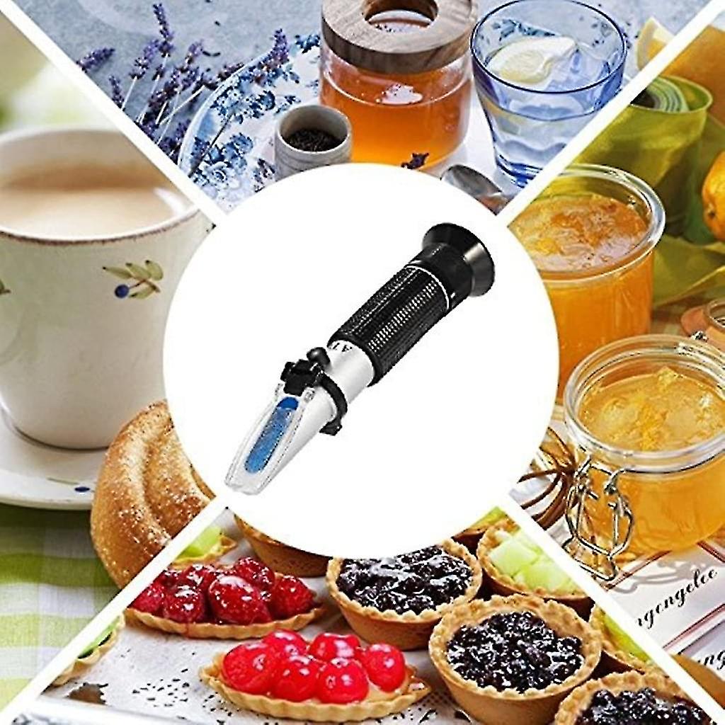 Sugar Content Refractometer, Refractometer 0-32 Brix Wine Refractometer ...