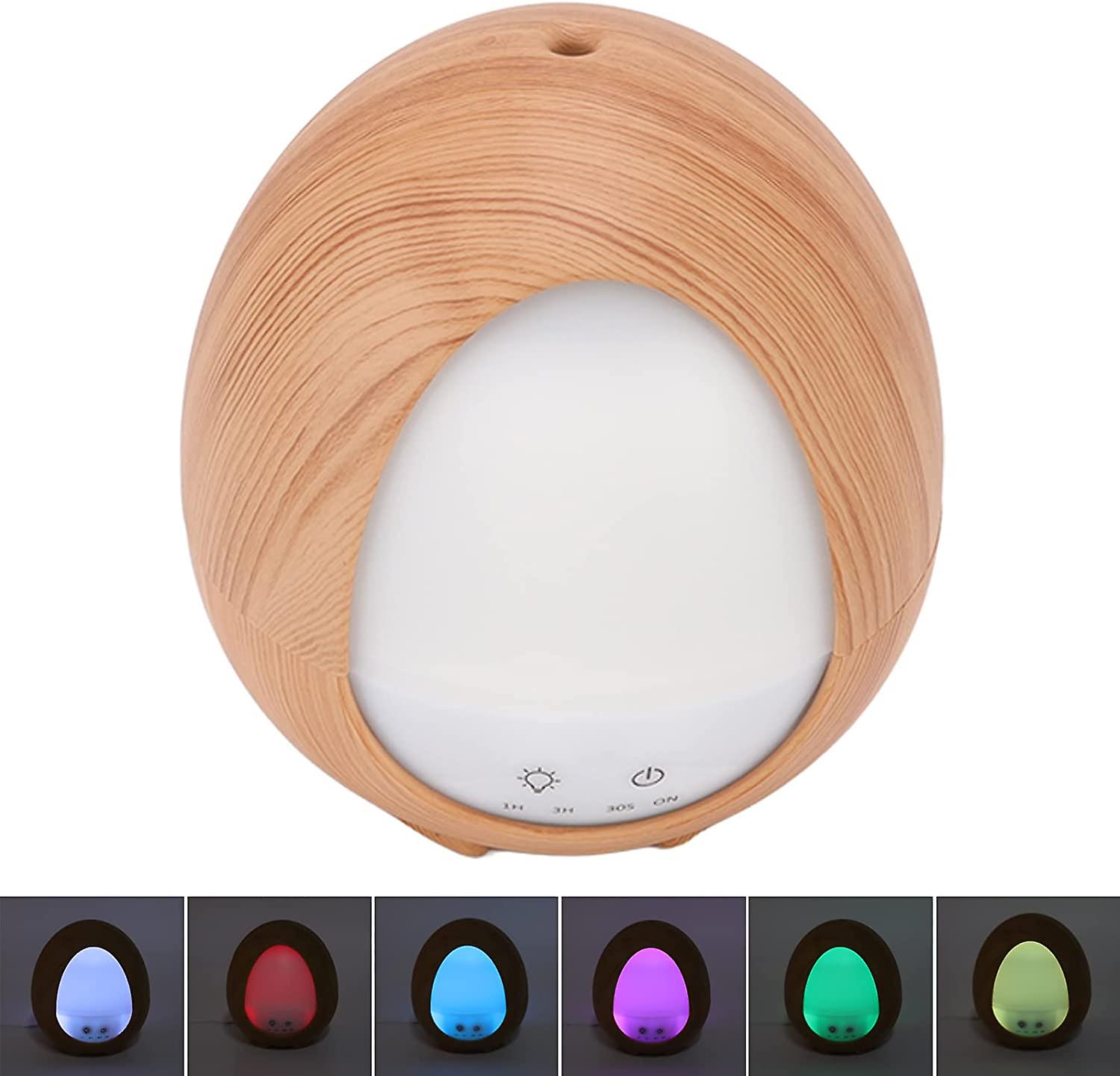 Aromatherapy Humidifier, 200ML Wooden Desktop Humidifier with Remote ...