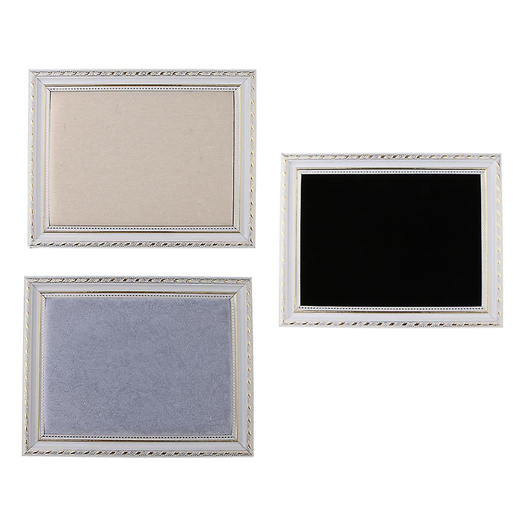 Velvet Jewelry Display Holder Resin Picture Frame Display Rack Stand ...