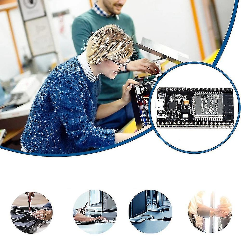 Esp32 Development Board Wireless Wifibluetooth 2 In 1 Dual Core Cpu Low Power Consumption Esp