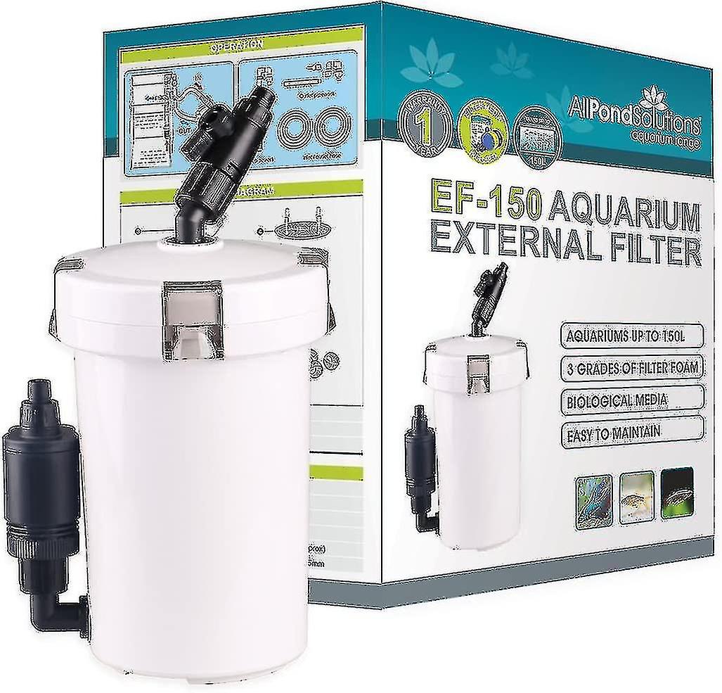 Aquarium External Fish Tank Filter, 400 Litre/hour | Fruugo UK