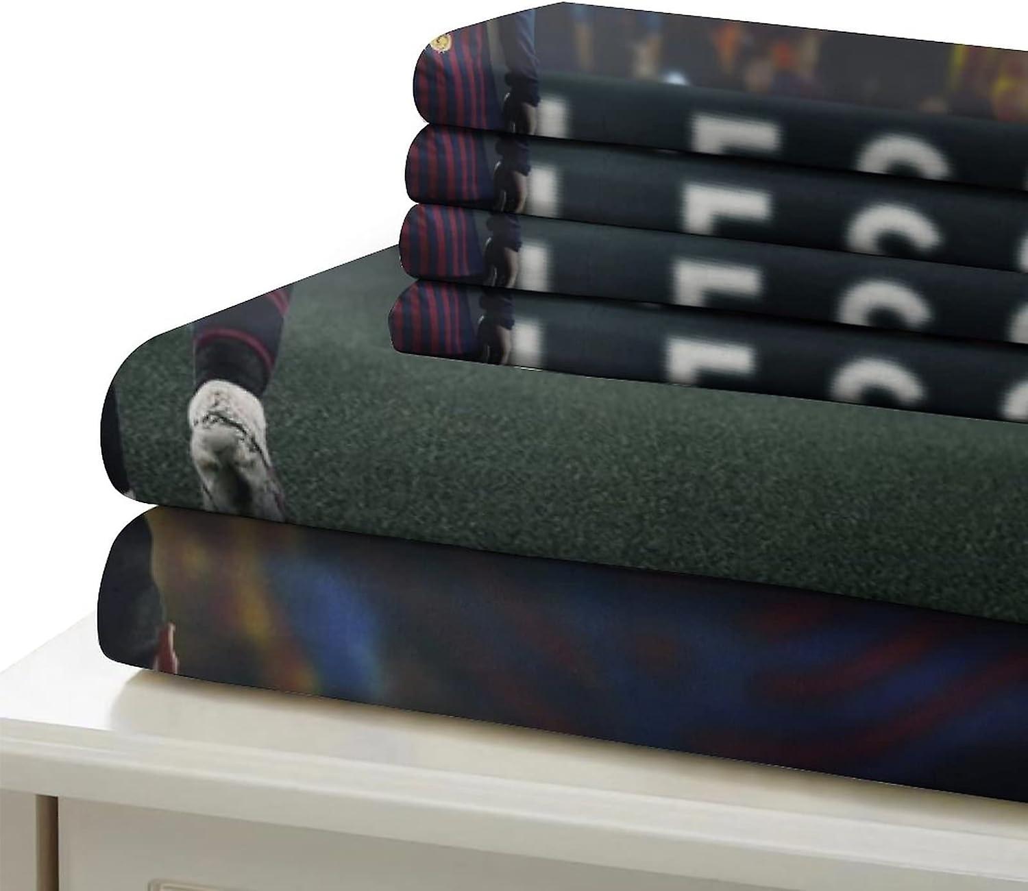 PGtaa Messi Bedding Sets Duvet Cover Football Superstars Bed Set ...
