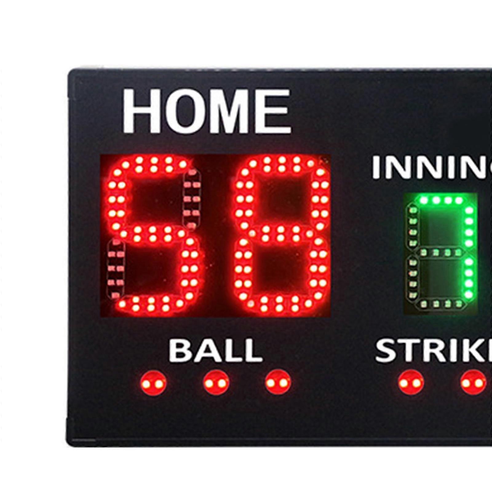 Portable Baseball Scoreboard Adult Score Keeper for Training Practice ...