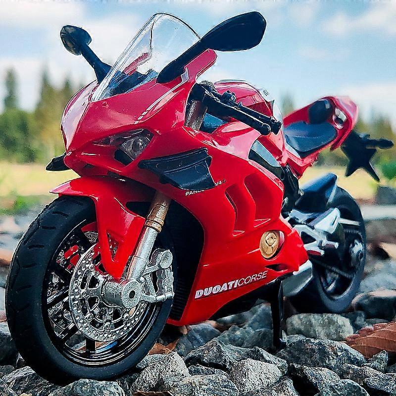 1/12 Ducati Panigale V4S Alloy Racing Cross-country Motorcycle Model ...