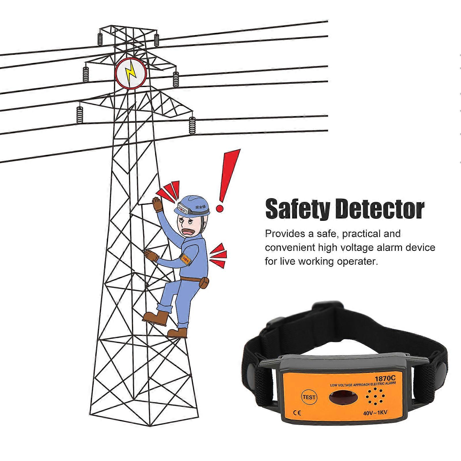 Non-Contact High Voltage Detector with Electric Alarm for Live Working ...