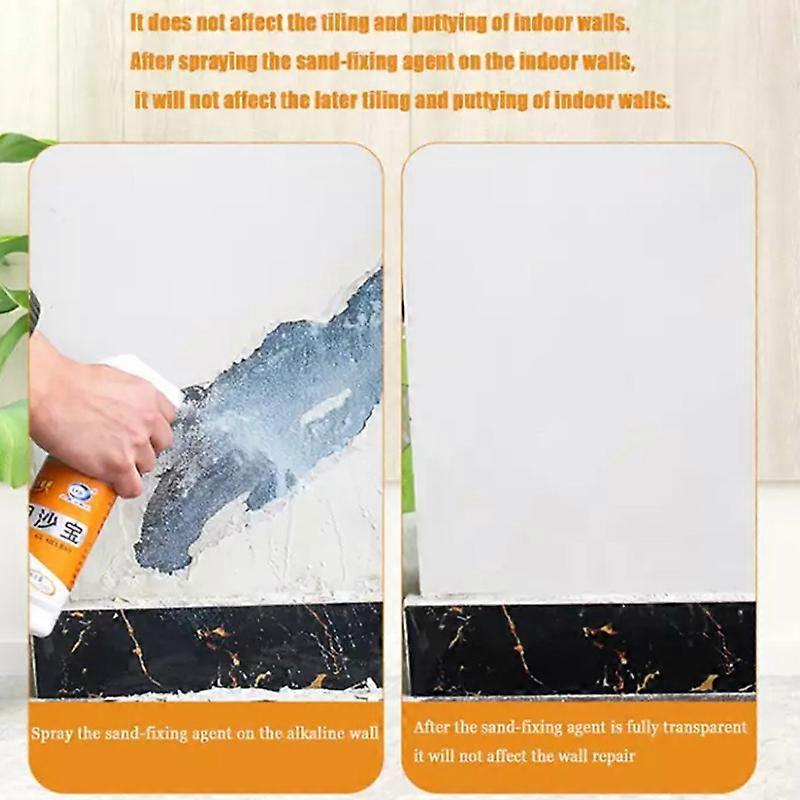 Sand Fixing Spray 500ml Wall Protection Repair Agent Waterproof ...