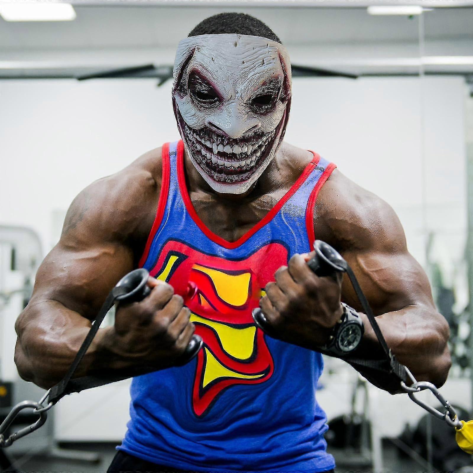 Wwe The Fiend Bray Wyatt Latex Mask Halloween Carnival Party Cosplay ...