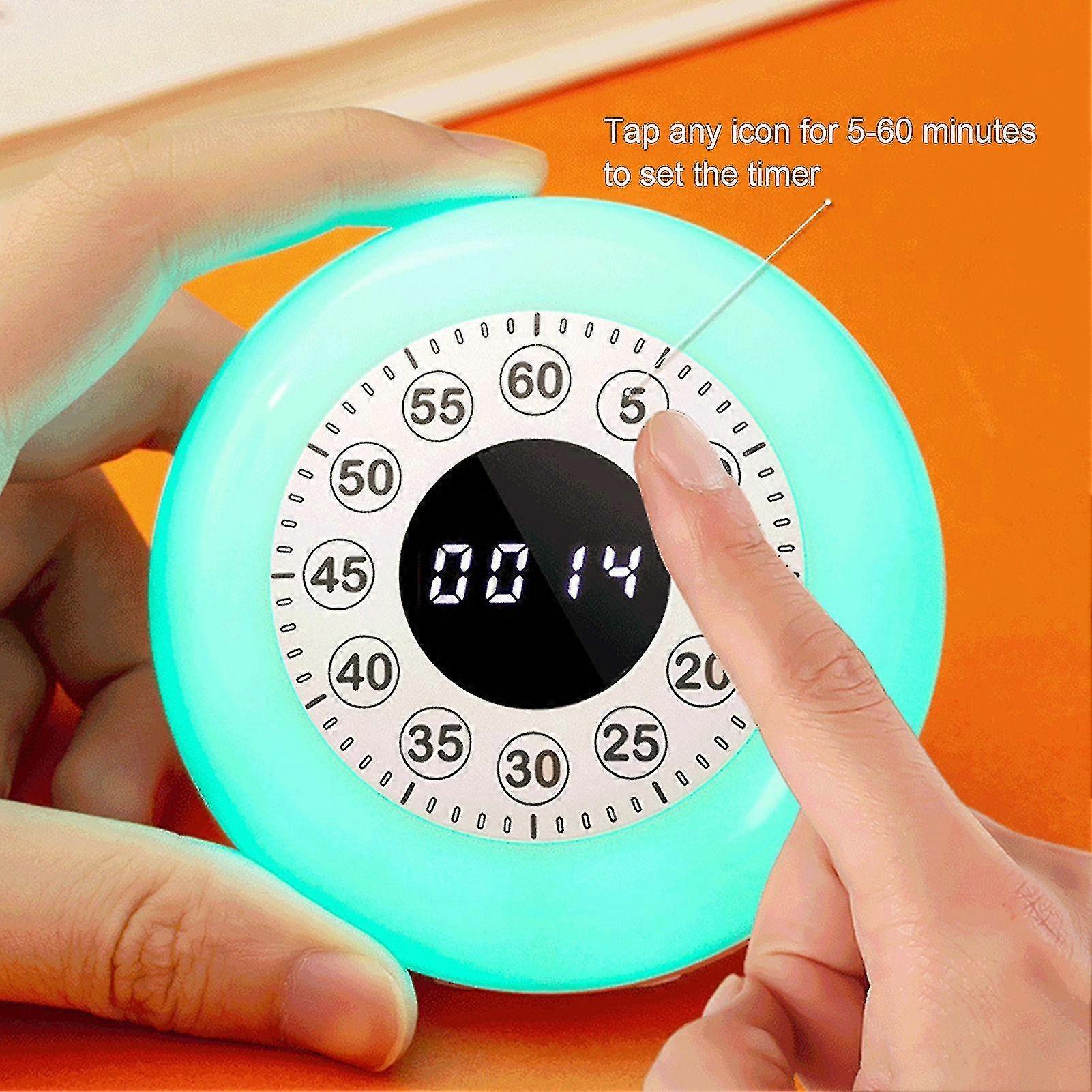 Rechargeable Visual Timer With Rgb Light 60 Minute Countdown Clock Kids ...