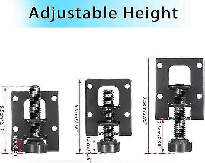 Heavy Duty Adjustable Furniture Leveling Feet 4 Pack M10 Furniture ...