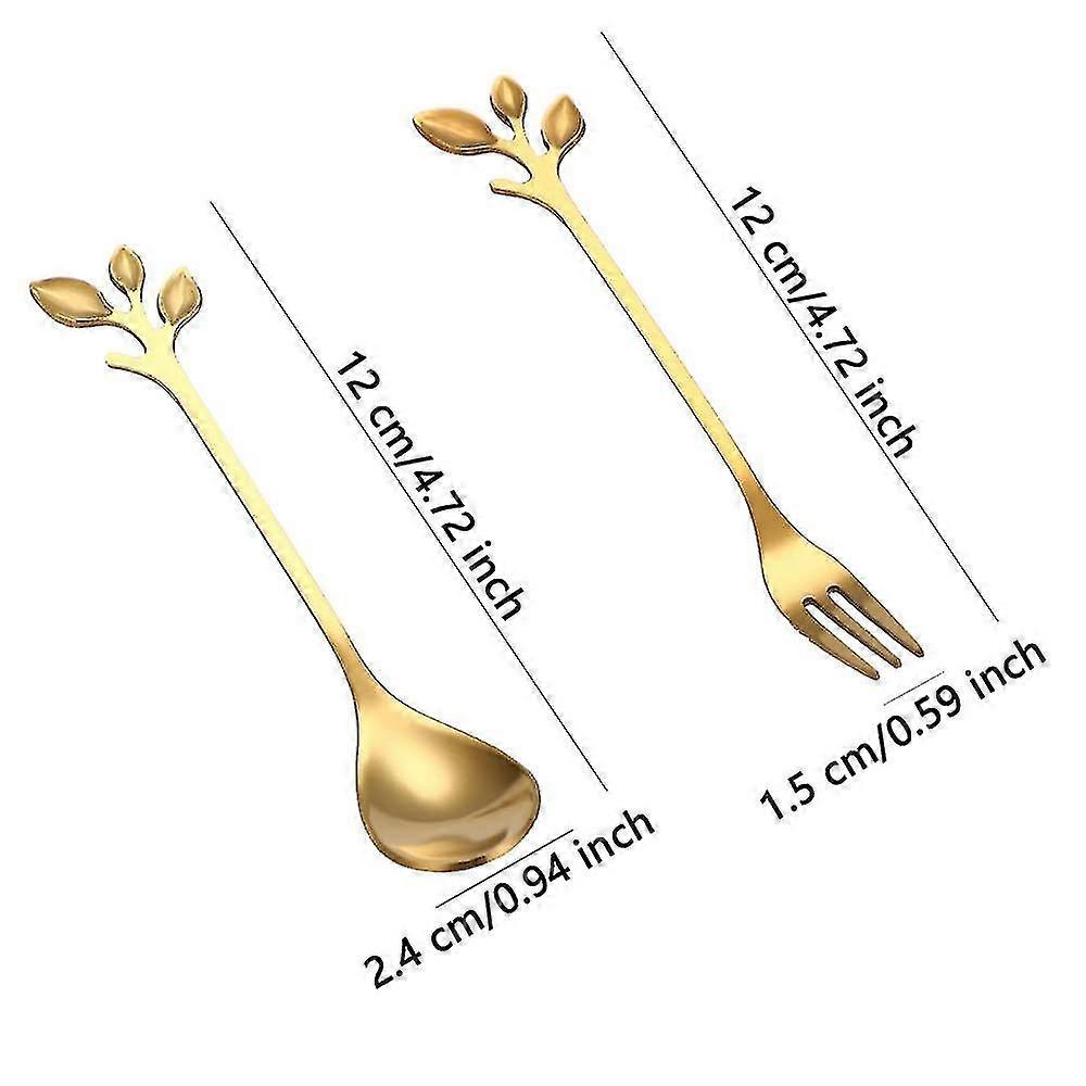 12 Pieces Tea Sugar Spoons, Stainless Steel Dessert Coffee Tea Spoon ...