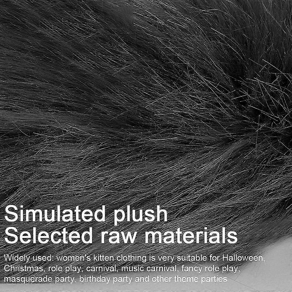 Cat Tail Animals Monkey Bicolor Tail Halloween Party Anime Costume ...