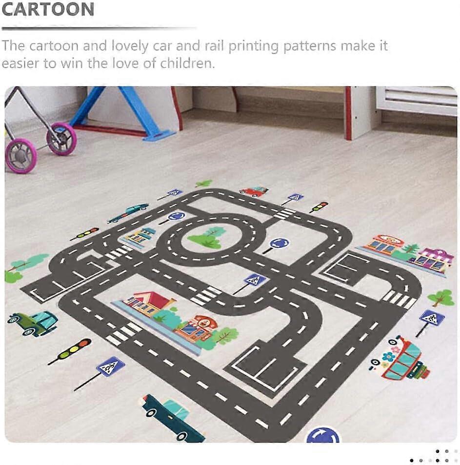 2 Sheets Car Track Stickers Kids Kickstand Stickers for Car Suitcase ...