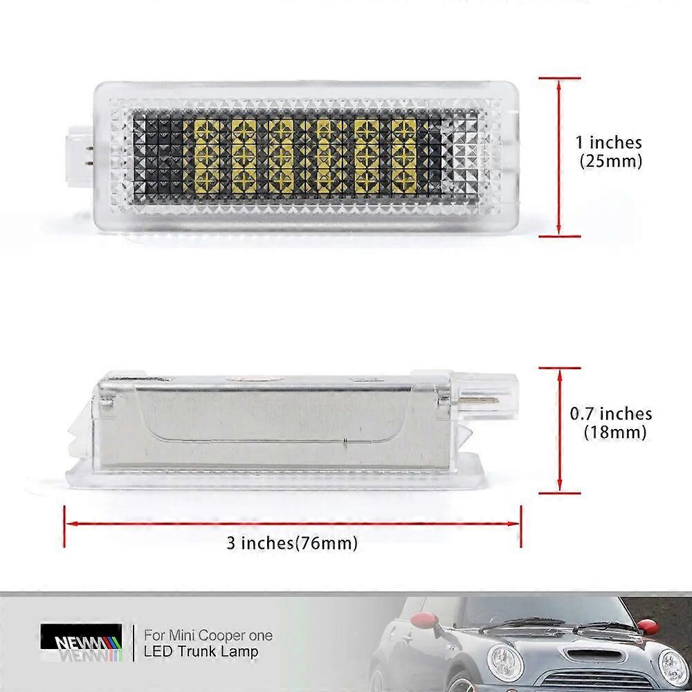 For MINI Cooper R50 R52 R53 R55 R56 R57 R58 R59 F55 F56 F57 LED Trunk ...