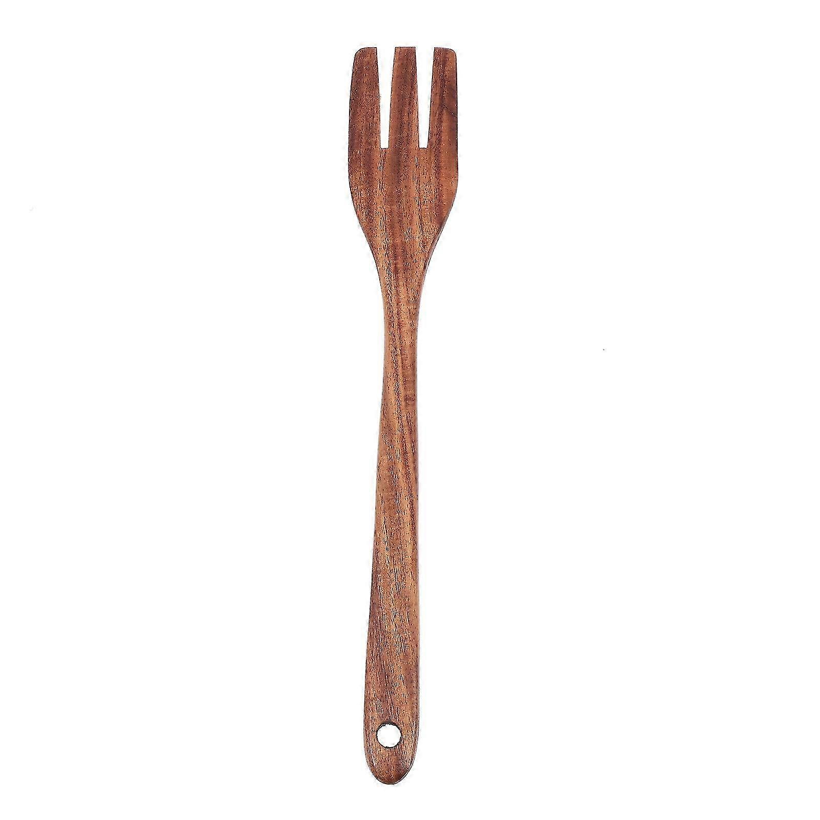 Epicurious Cookware Wood Cooking Fork Safe Meal Fork Wood Steak Fork ...