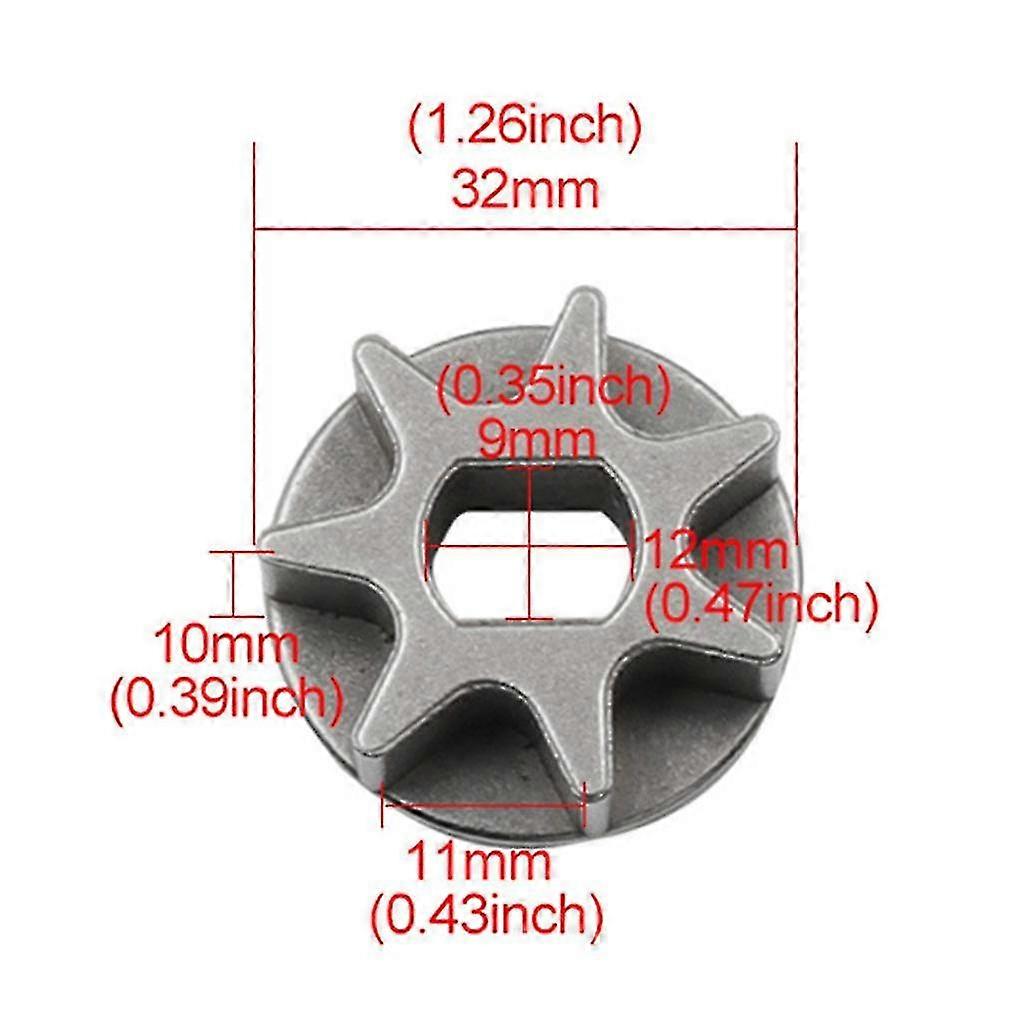 Chainsaw Chain Gear Sprockets Drive Replacement Gear Sprocket Power Tool | Fruugo UK