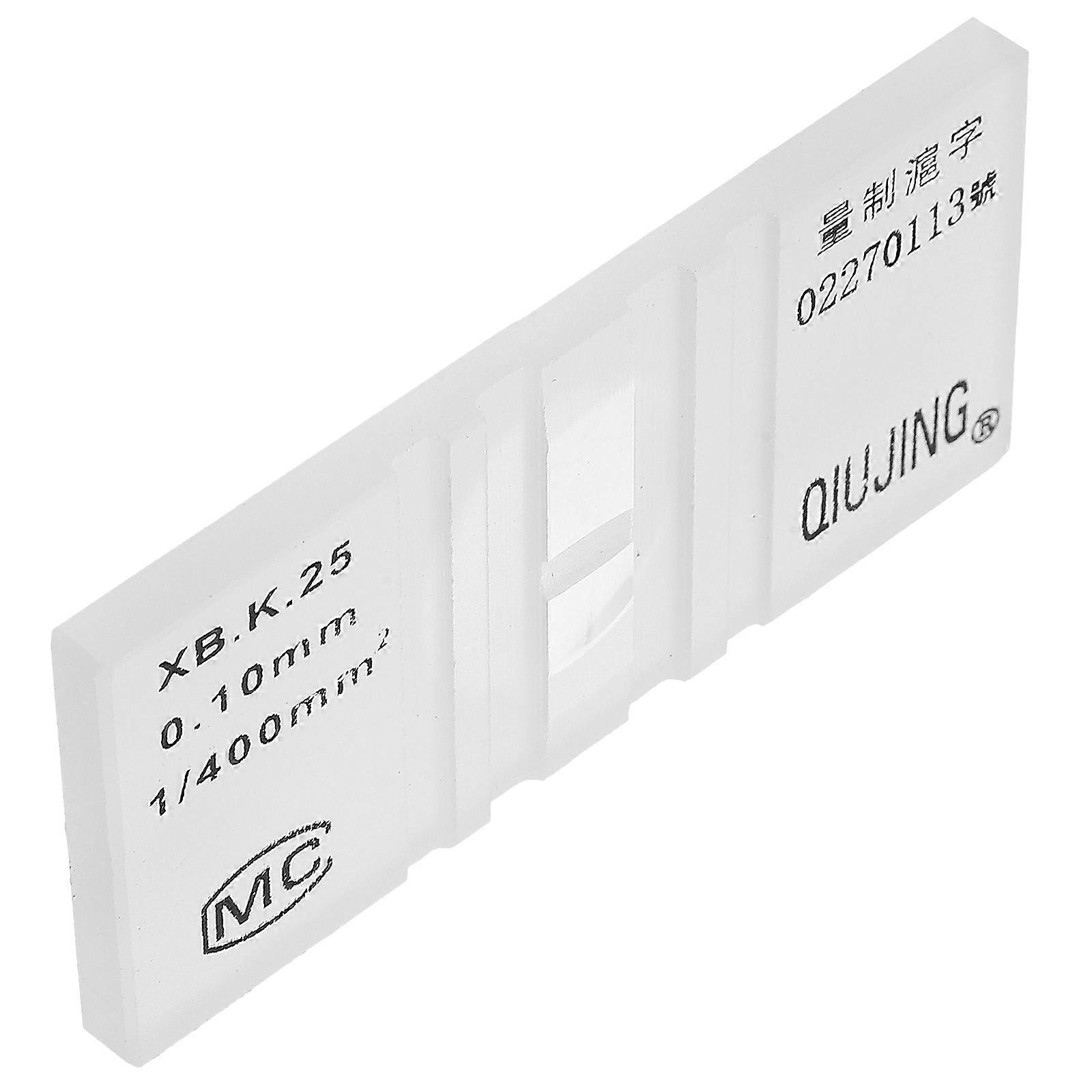 Yeast Wbc Hemocytometer Plastic Cell Counting Chamber Hemocytometer ...