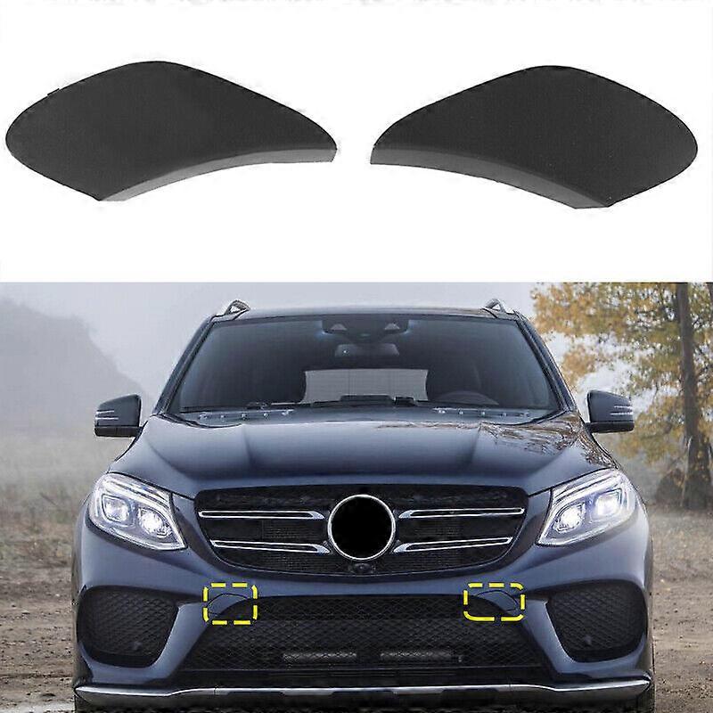 Pair Front Bumper Tow Hook Cover Eye Cap For Mercedes W166 C292 X166 ...