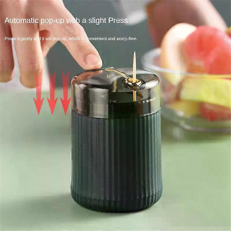 Toothpick Box -up Creative Automatic Toothpick Dispenser Home light ...