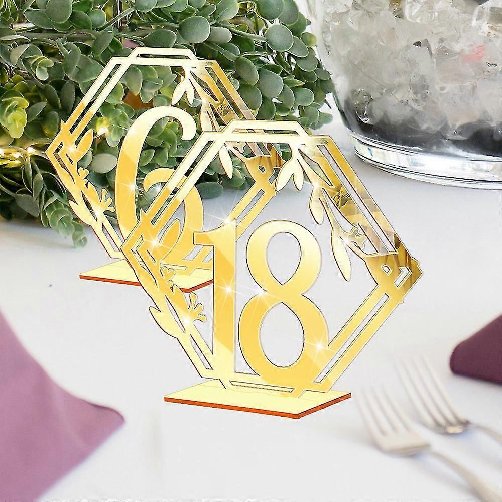 Dproptel Acrylic Table Numbers 1-10 For Wedding,wedding Table Numbers ...