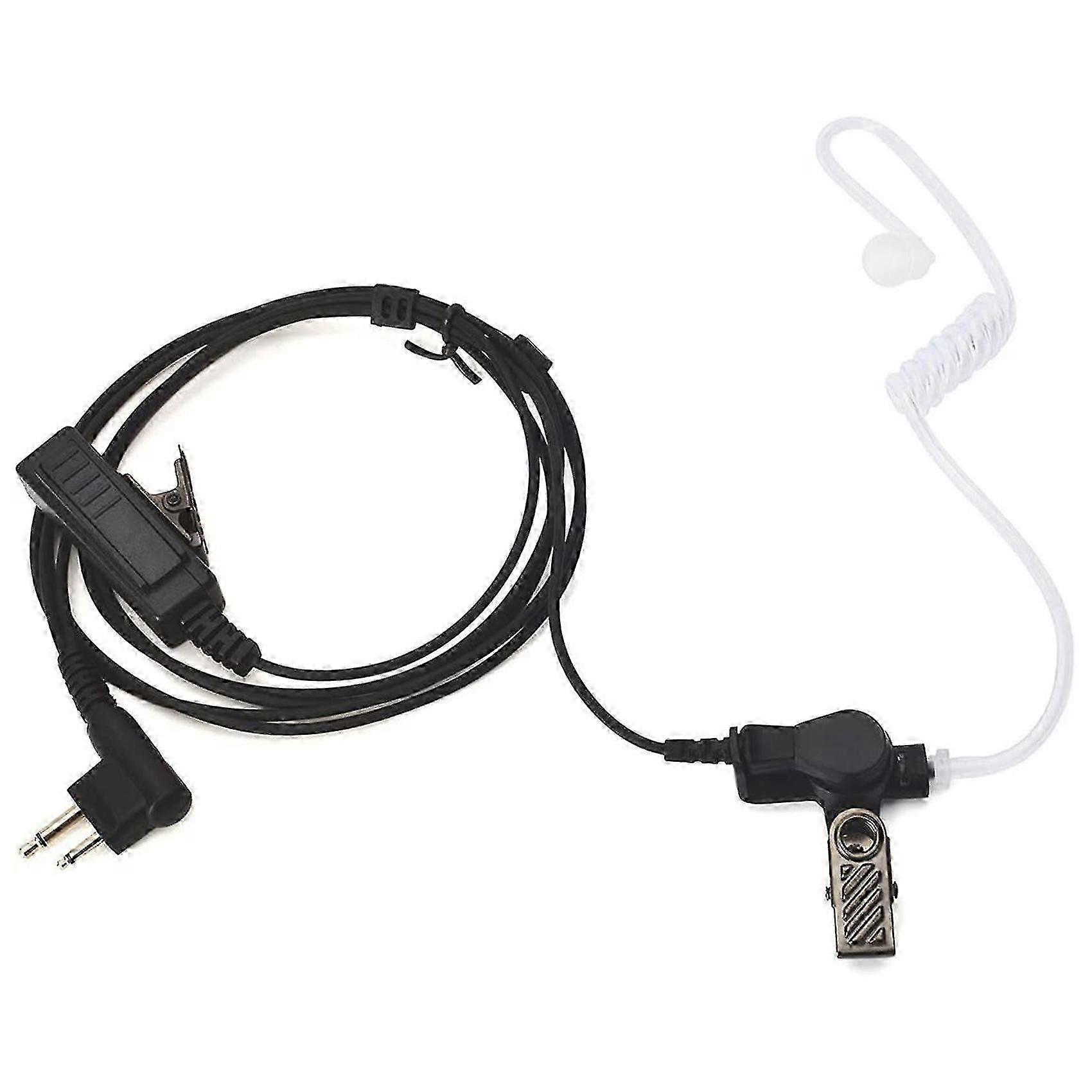 Covert Acoustic Tube Earpiece with PTT Mic Compatible for Cp040 Dp1400 ...
