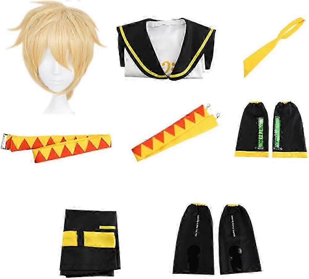 Rin Cosplay Len Cosplay Costume miku Cosplay Dress Uniform Halloween ...
