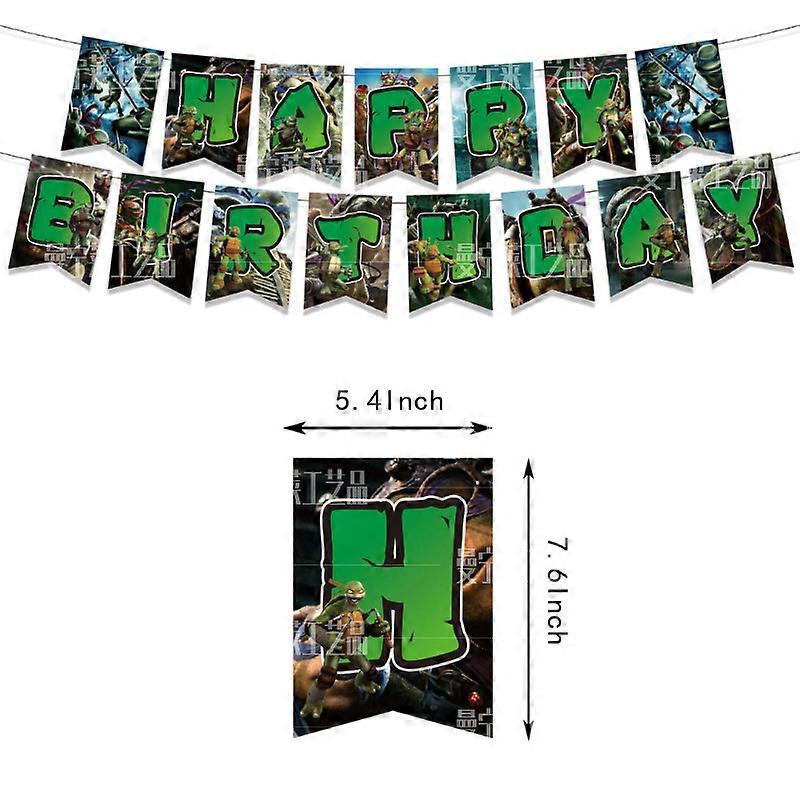 Teenage Mutant Ninja Turtles Cartoon Kids Party Decorations Balloon ...