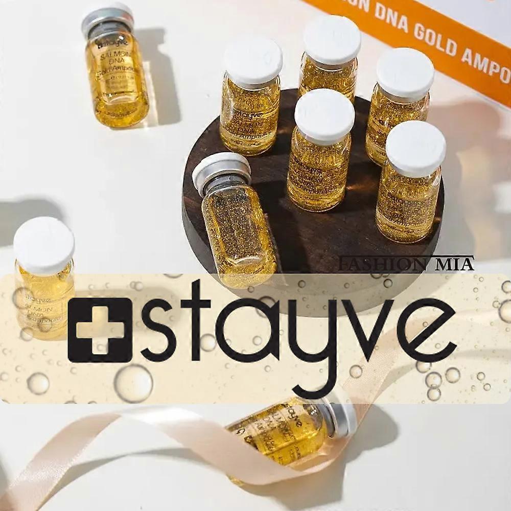 Korea 8ml BB Cream Glow Salmon DNA Gold Ampoule Skin Booster Serum ...