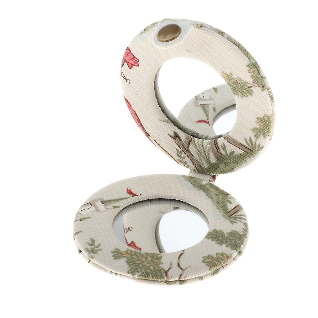 10x 1 Piece Cute Compact Purse Mirror, Mini Makeup Mirror Romantic ...